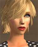 Mod The Sims - Messy Hair: converted for female