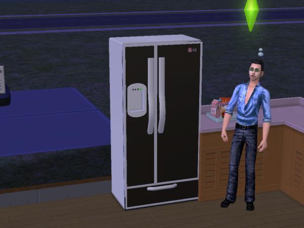 Mod The Sims - New Fridge *Updated+New colors*