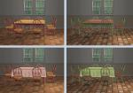 Mod The Sims - 2x2 Talking Table and 2x2 Tablecloth repositoried to ...