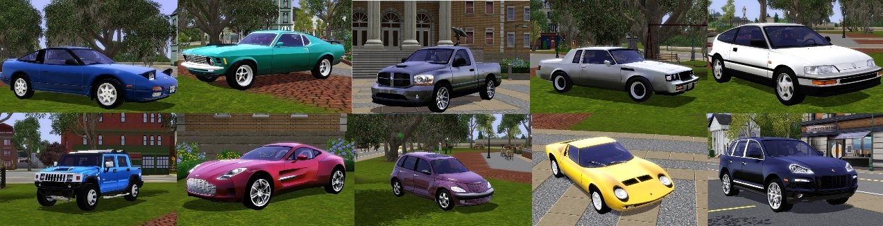 Mod The Sims - New Fresh Prince Car Mods Set 1 *no longer needed ...