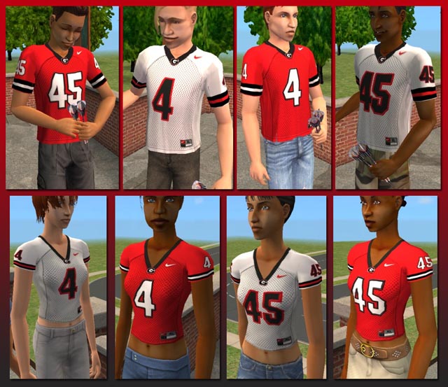 Mod The Sims - *By Request* Gerogia Bulldogs