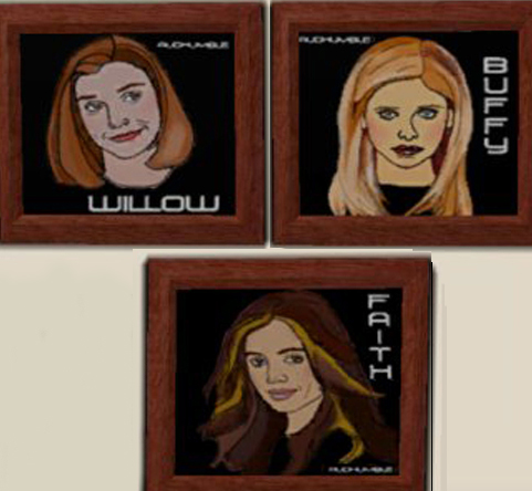 Mod The Sims - Buffy Art - 13 women from the Buffyverse