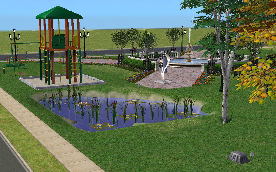 Mod The Sims - McGill Park 1 (Cafe Version)