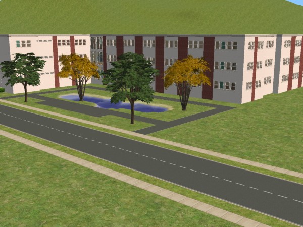 Mod The Sims - Dorm Block 84 (54 Rooms)