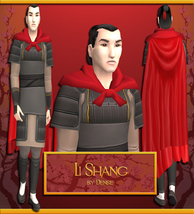 Mod The Sims - Disney's Mulan: Mulan and Li Shang