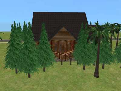Mod The Sims - **Requested by KareBearLova** Log Cabin: 4-bedrooms