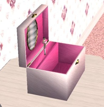 Mod The Sims - New Mesh - Ballerina Music Box