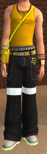 Mod The Sims - More Male Raver Outfit Recolors