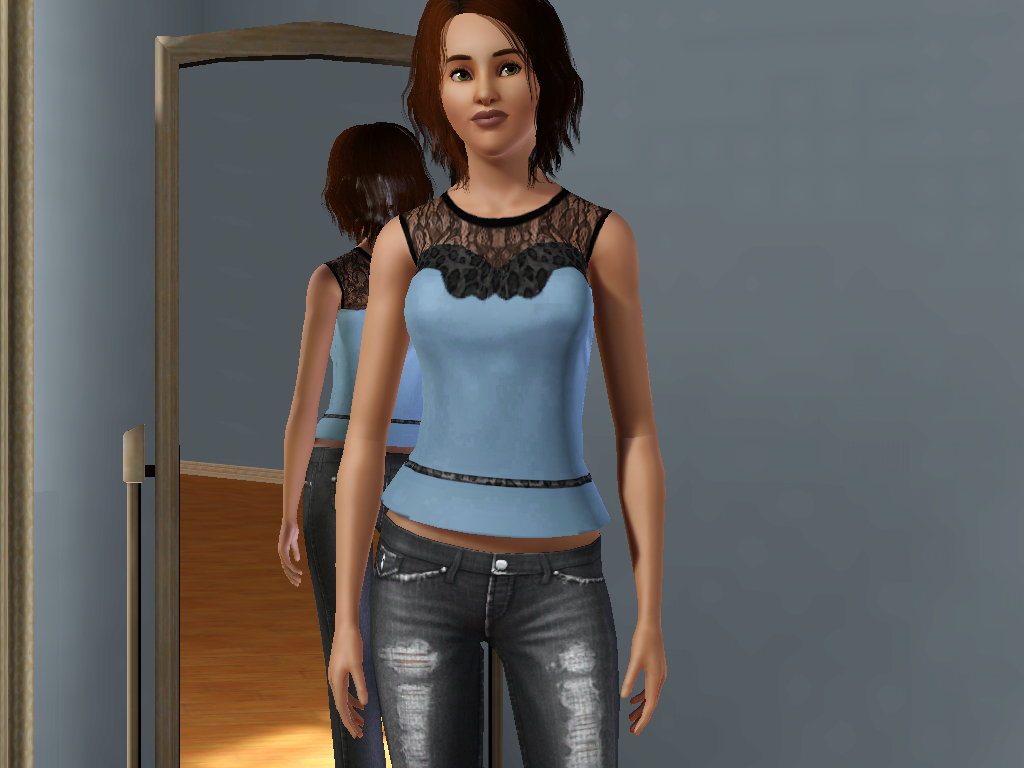 Mod The Sims - Tigger379's Lacy Top