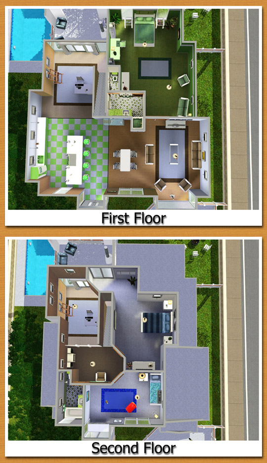 Sims 4 Suburban House Layout