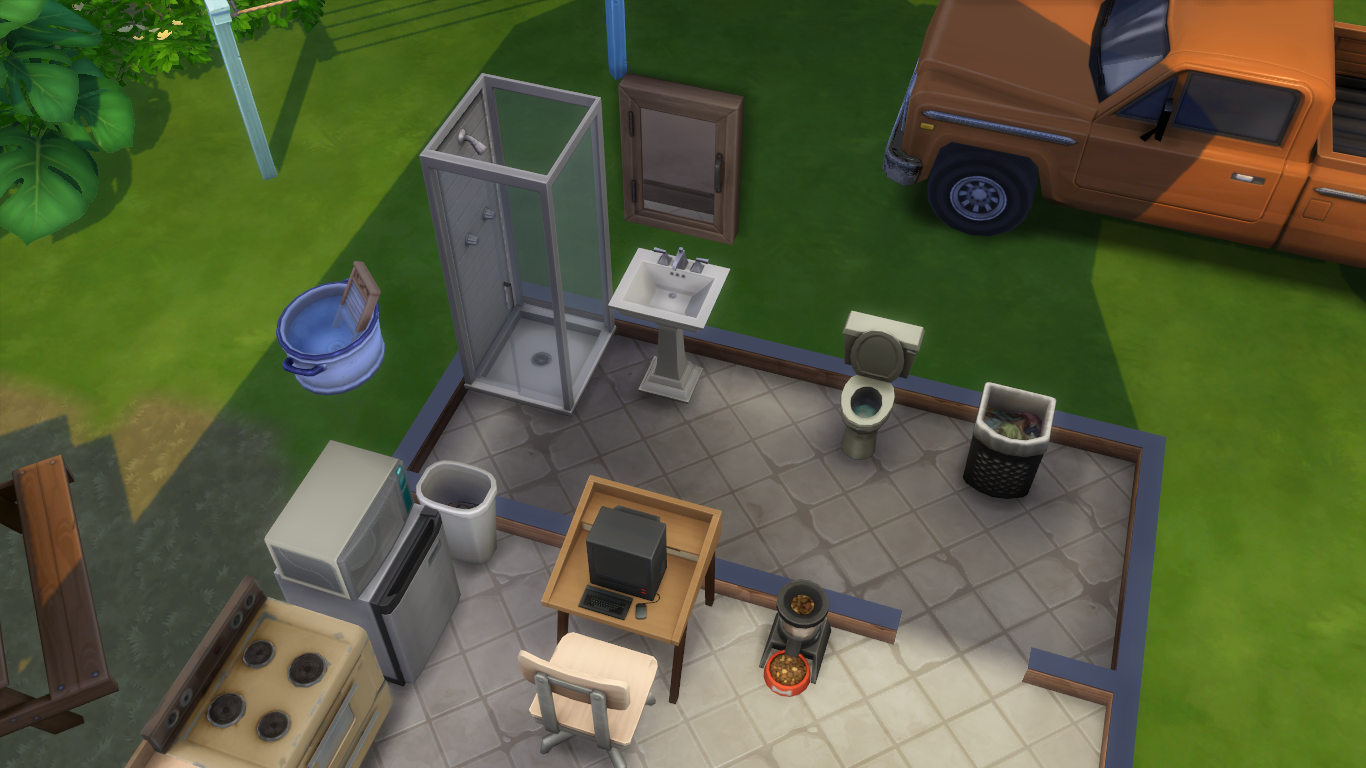 Mod The Sims - Fishing Shack | No CC | Under 20k