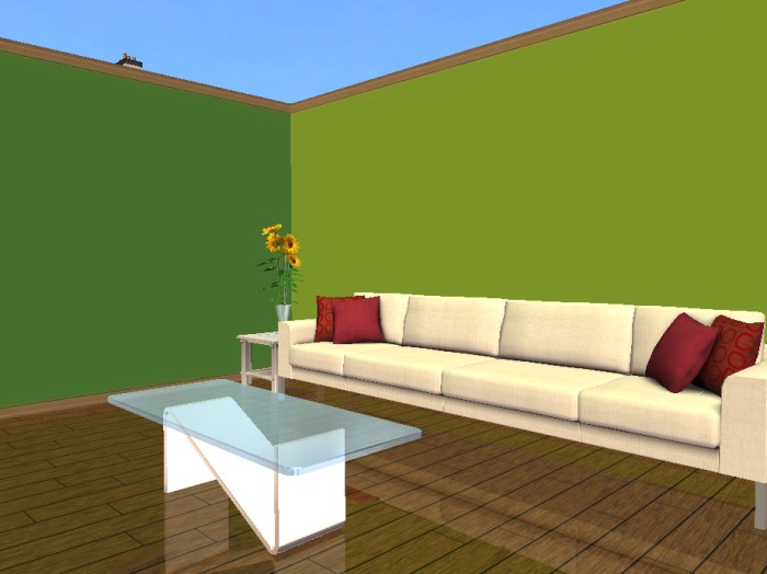 Mod The Sims - Greenleaves Wallpaper and Paint Collection