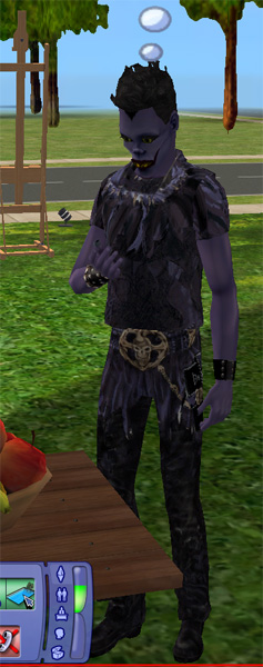 Mod The Sims - Ryuk from DEATHNOTE