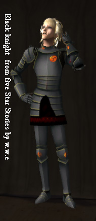 Mod The Sims - BLACK KNIGHT ARMER from Five Star Stories. NEW MESH