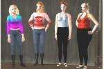 Mod The Sims - BBW clothing. My first upload.