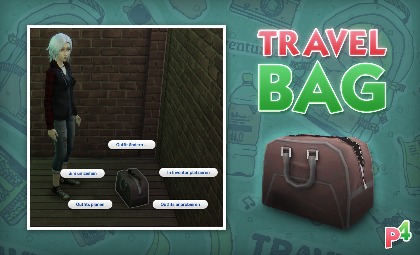 Mod The Sims Travel Bag