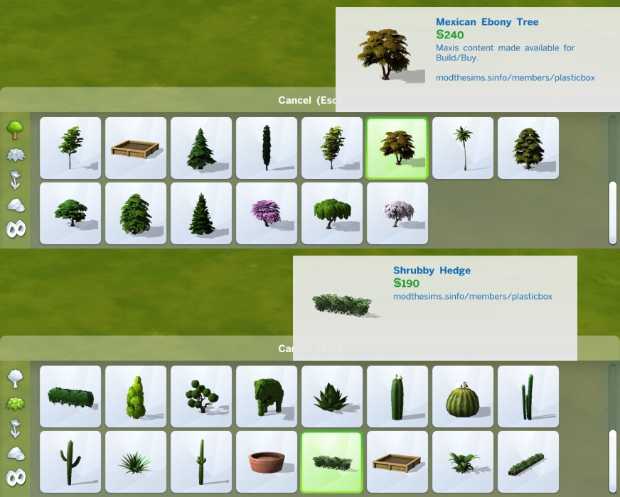 Mod The Sims - Liberated Plants