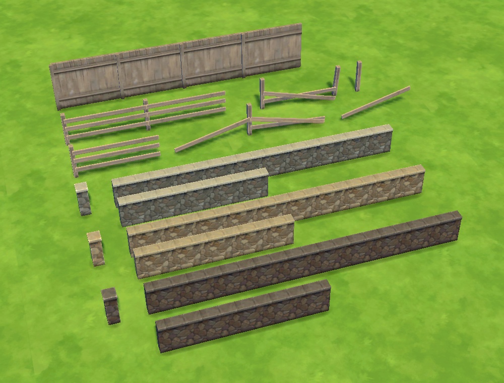 Mod The Sims - Liberated Fences 2