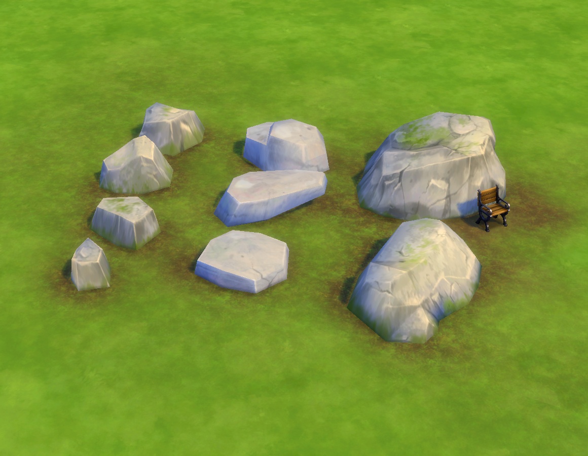Mod The Sims - Liberated Rocks 2