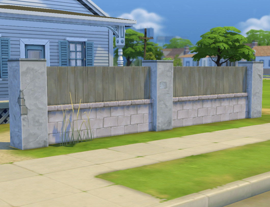 Mod The Sims - Updated: Liberated Fences 4