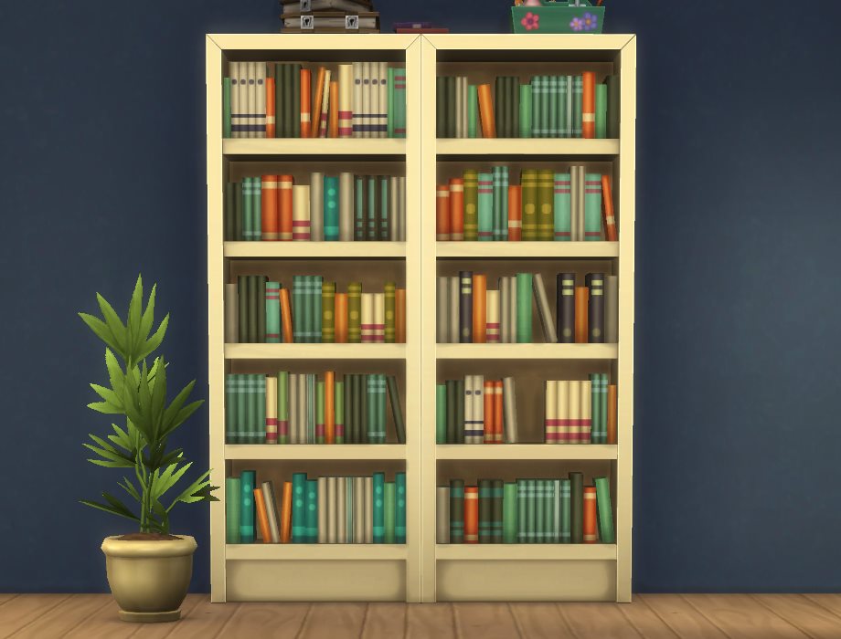 Mod The Sims - Intellectual Bookcases Recolours