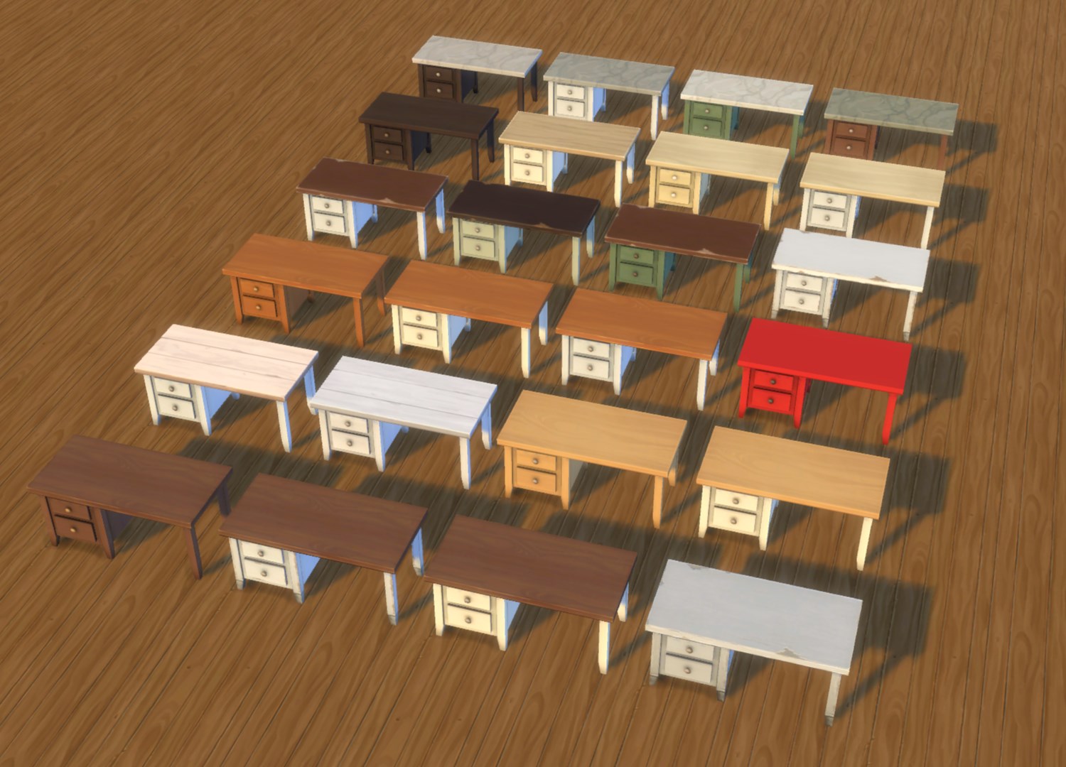 Mod The Sims - Boring Desk