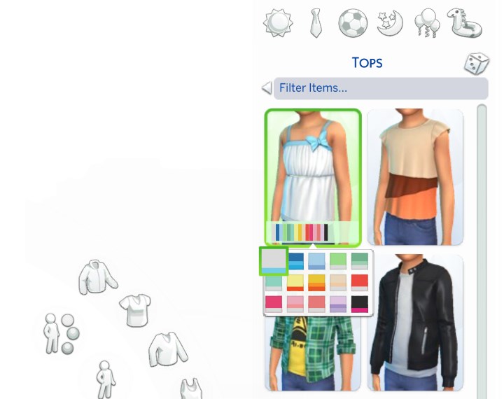 Mod The Sims - Butterfly Top