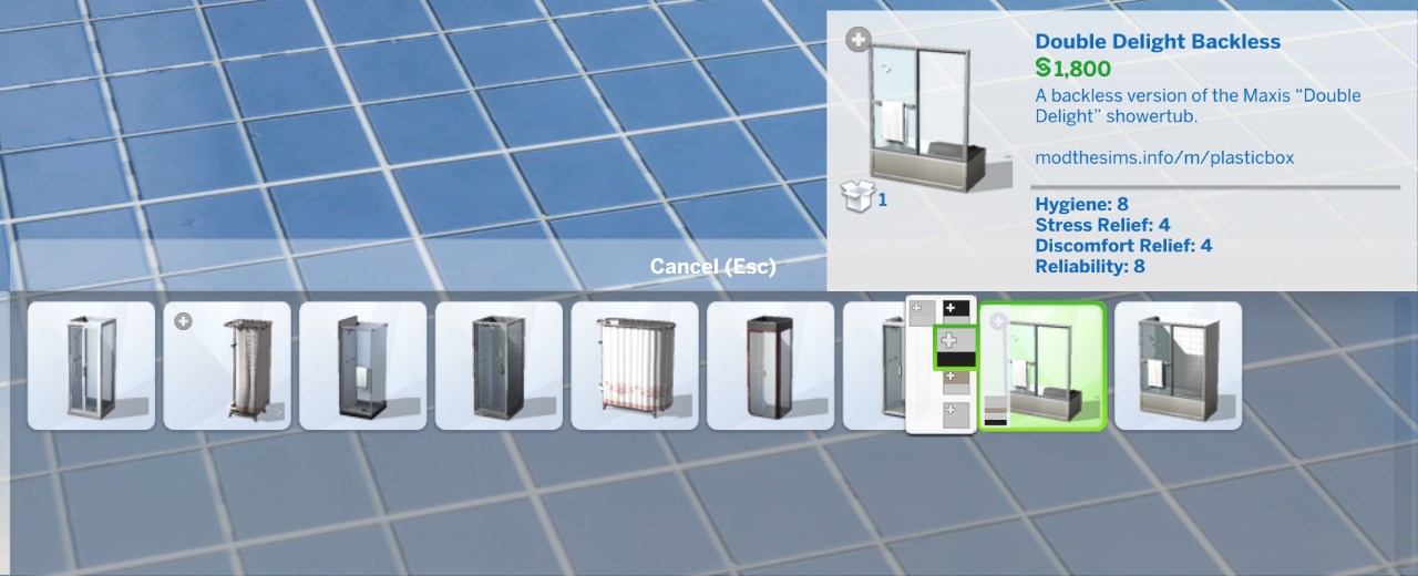 Mod The Sims - Backless Double Delight