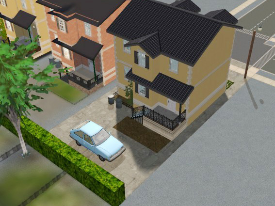 Mod The Sims - Backdoor Lane 51a -- City Starter [NL+OfB]