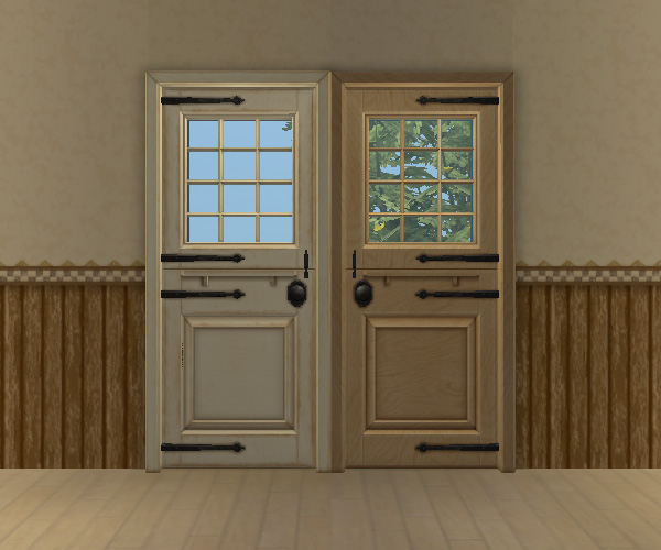 Mod The Sims - Mirrored Seasons Door