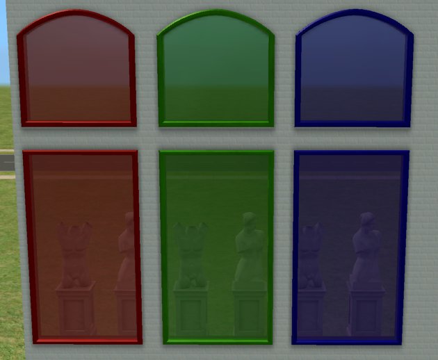 Mod The Sims - Colored Windows