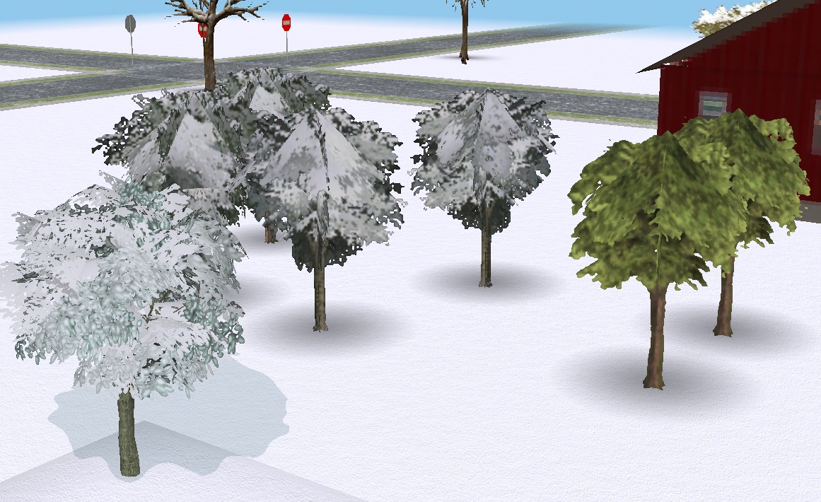 Mod The Sims - Custom Seasons Orchard Trees - Peach and Pear