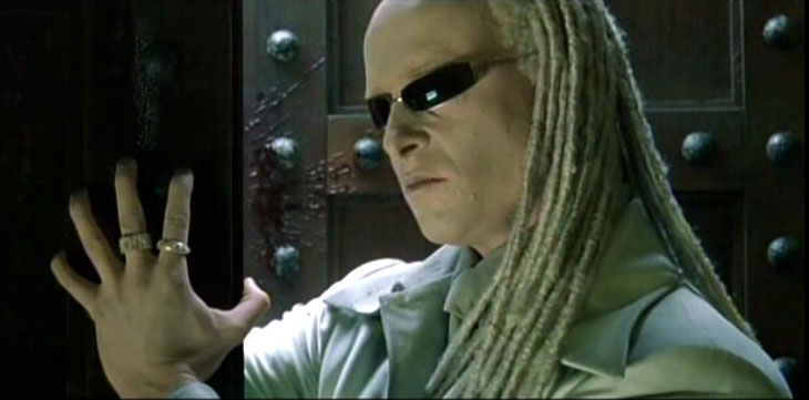 white dreadlock guys matrix
