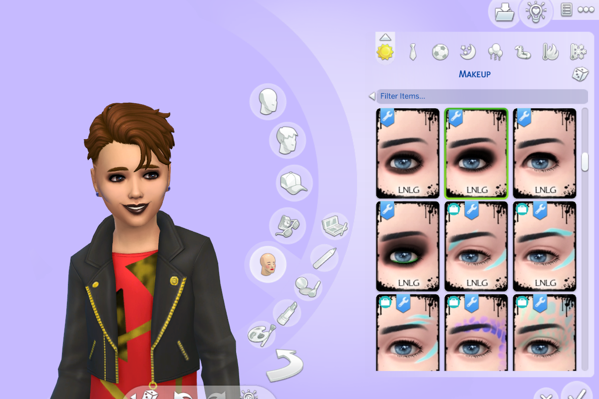 Mod The Sims - Makeup 4 Kids! (Infant-Child) Ea Edition