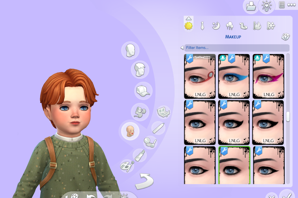 Mod The Sims - Makeup 4 Kids! (Infant-Child) Ea Edition