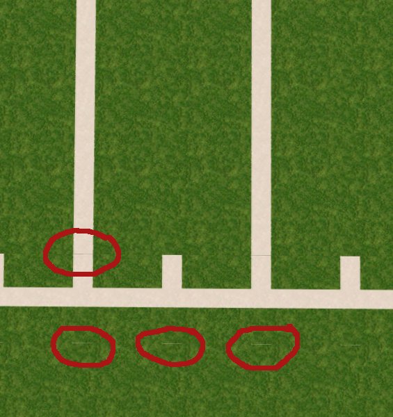 Mod The Sims - Striped Astroturf to create Football Fields with by CC ...