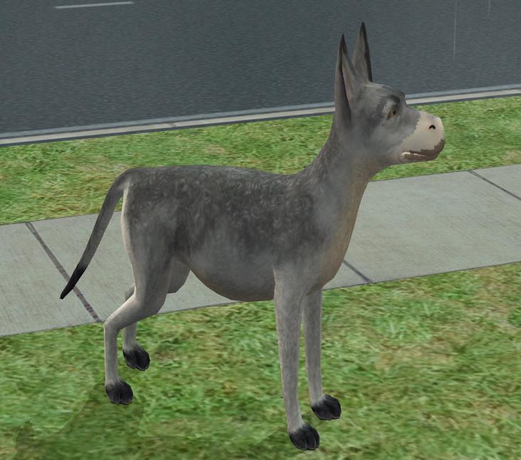Mod The Sims - It's a DONKEY!