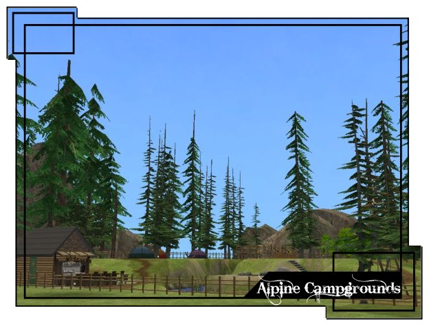 Mod The Sims - Alpine Campground - Three Lakes