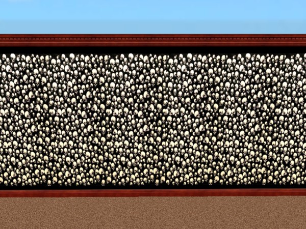 Mod The Sims - 2 Gothic walls. by MissWendy