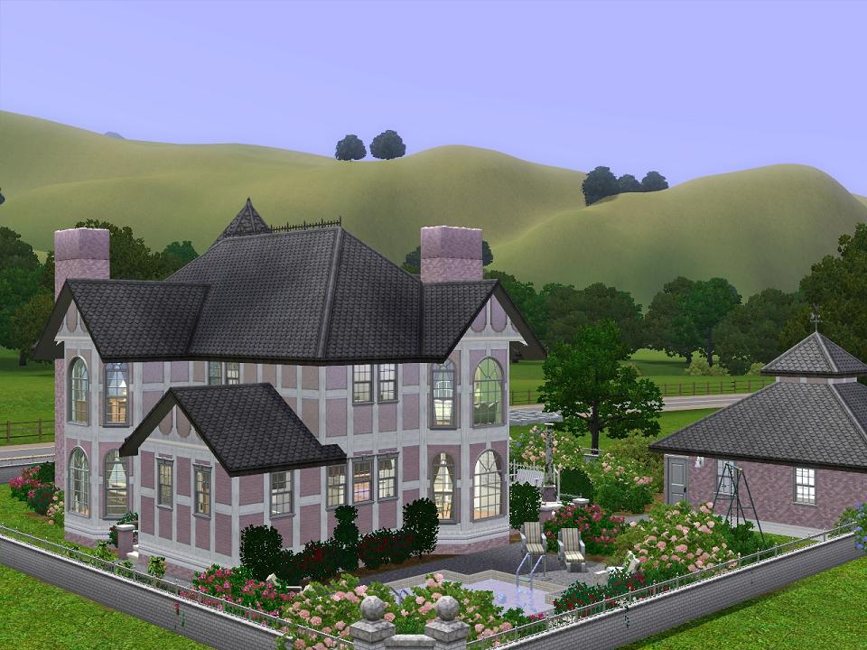Mod The Sims - 2 Cherry Tree Lane ... A fully furnished Victorian style ...