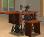 Mod The Sims - Treadle Sewing Machine with Creativity and