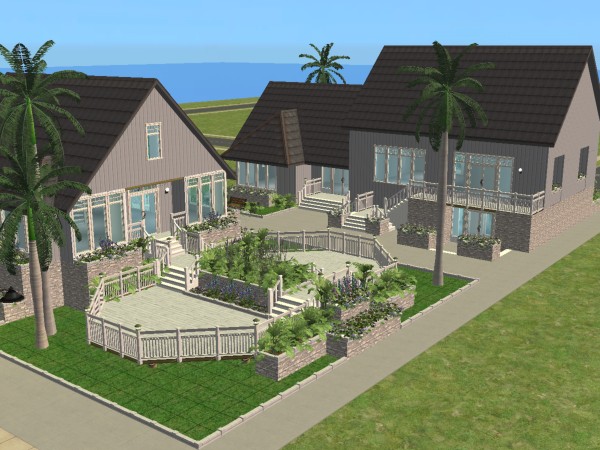 Mod The Sims - Community Lot with Stores and Restaurant