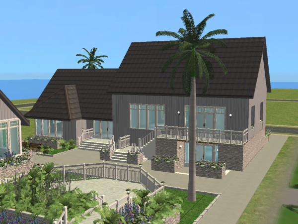 Mod The Sims - Community Lot with Stores and Restaurant