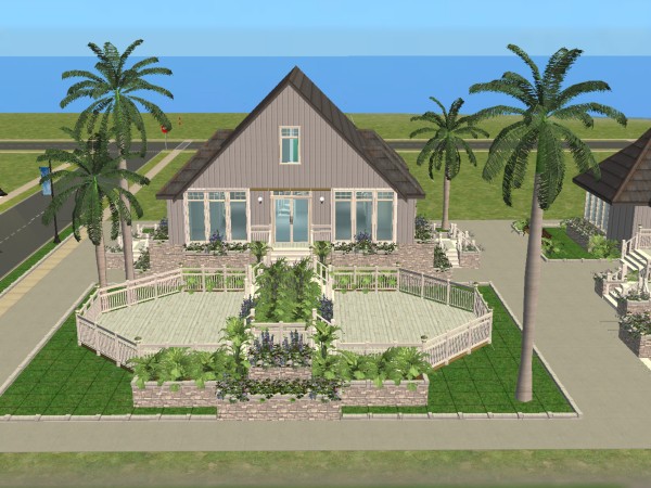 Mod The Sims - Community Lot with Stores and Restaurant