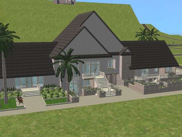 Mod The Sims - Community Lot with many shops