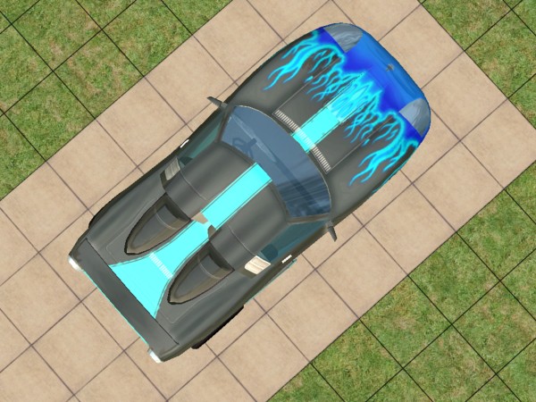 Mod The Sims - Blue Flame Grey Hunka