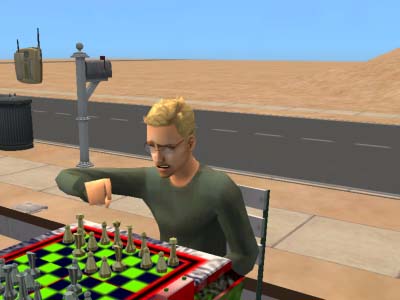 Mod The Sims - Grand Parlour Chess Table recolor