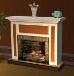 Mod The Sims - Early American "Colonial Style" Fireplaces *new mesh ...