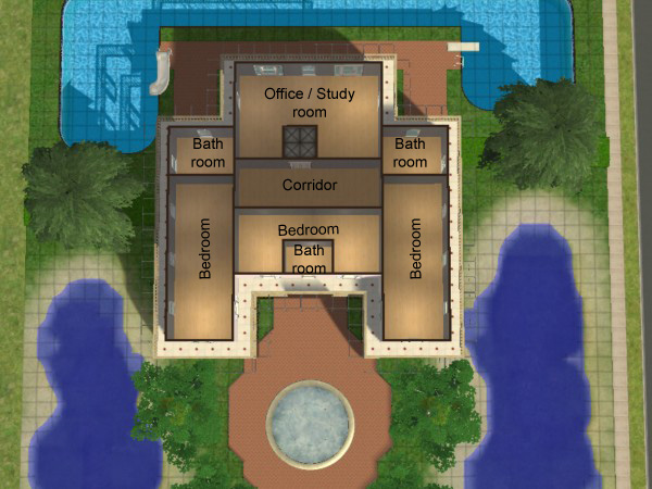 Mod The Sims - Great White Building - With 22 ROOMS!!!