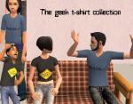 Mod The Sims - Geek t-shirt collection by me